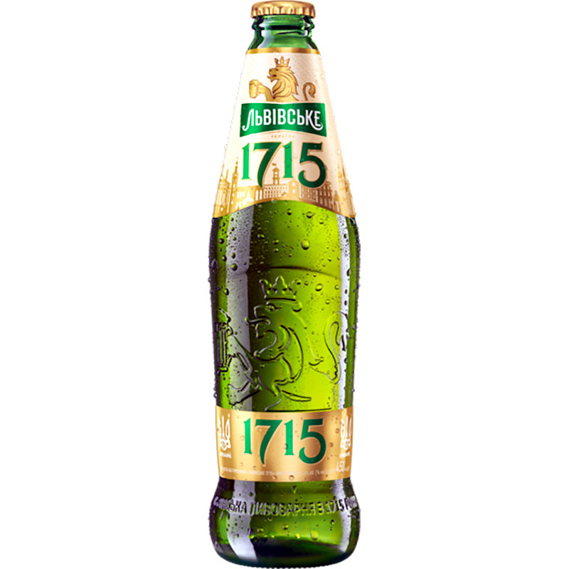 Lvivske 1715 Premium Lager Beer – Euro Specialty Beverages