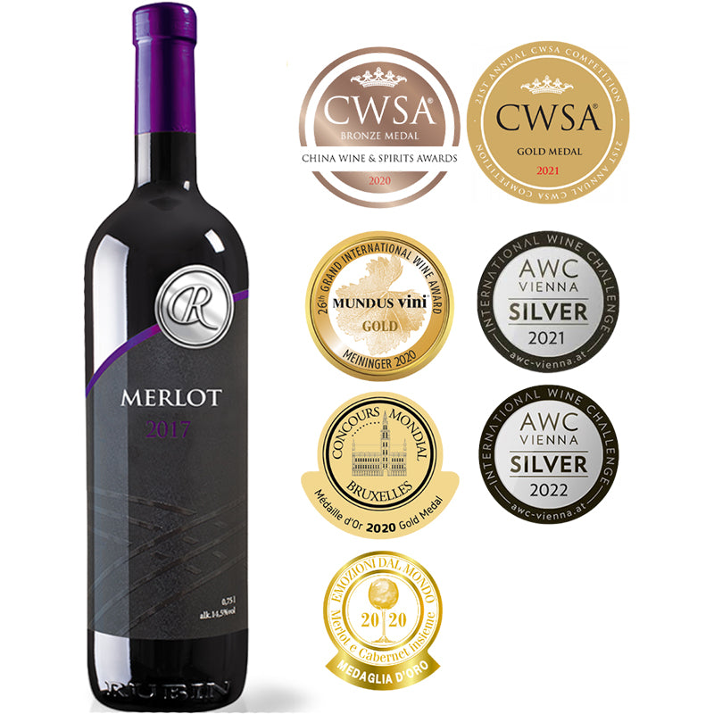 Rubin Merlot Dry Red Wine – Euro Specialty Beverages